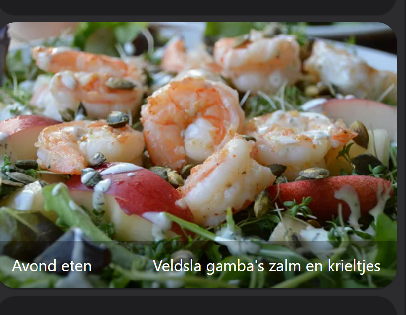 Home Assistant dashboard: Mealie Recipe manager | vd Brink Home Automations